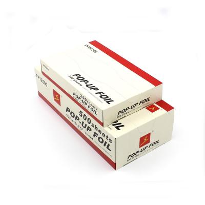 Cina Disposable Kitchen Silver Pop Up Foil Sheet In Aluminum Foil con lunghezza personalizzata in vendita