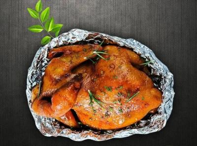 Cina Disposable Kitchen Silver Pop Up Foil Sheet In Aluminum Foil con lunghezza personalizzata in vendita