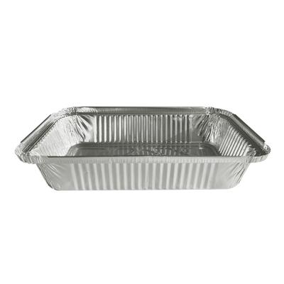China Food Packing Process Type Pulp Moulding Aluminum Foil Oven Tray for Convenient Baking for sale
