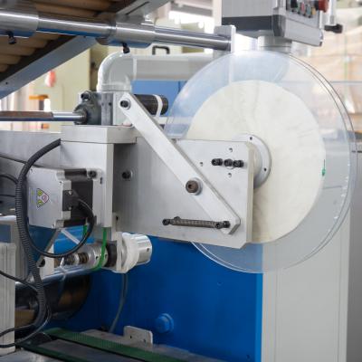 China 6 Shafts High Speed Aluminium Foil Roll Rewinding Machine HAFA-950 With Short Label for sale
