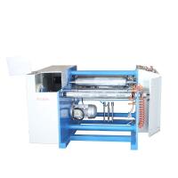 China Semi-automatic Stretch Aluminium Foil Rewinding Machine with Material Width 120-450mm for sale