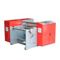 China Semi-automatic Stretch Aluminium Foil Rewinding Machine with Material Width 120-450mm for sale