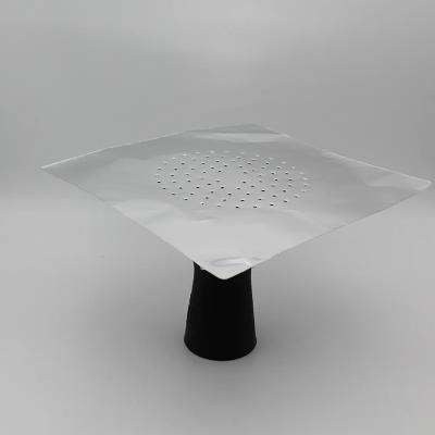 China Zilveren hookah Shisha Aluminiumfolie papier met gat voor tabaksbeker accessoires Te koop