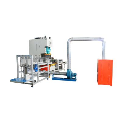 China 80-160pcs/min 2cavities High Speed Aluminum Foil Food Box Container Forming Machine for sale