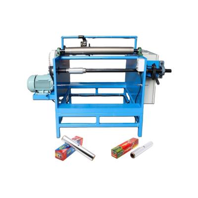 China 1.5kw Huishoudelijke enkelstation aluminiumfolie-omwikkelmachine voor filmverpakkingstype Te koop