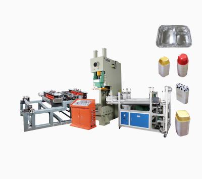 Cina Precisione 7.5KW motore principale macchina di fabbricazione del vassoio di foglio di alluminio per l'imballaggio perfetto del cibo in vendita