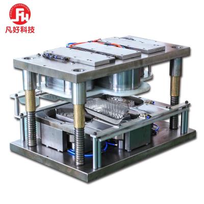China 240mm Slide Stroke Automatic Aluminum Foil Food Container Making Machine for Output for sale