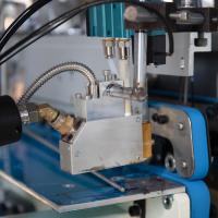 China Automatic Box Making Folder Gluer Pasting Machine for Aluminum Foil Roll Box Folding for sale