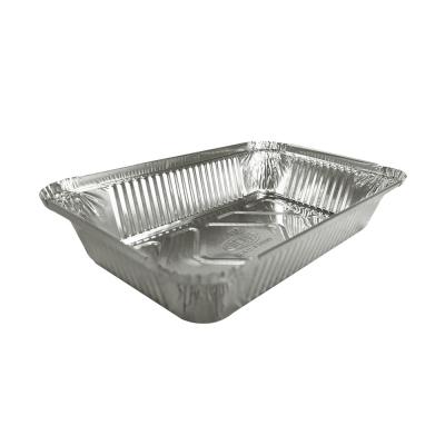 Cina Contenitore di utensili da tavola da pranzo da asporto Padelle in foglio di alluminio per vassoio da barbecue e imballaggi alimentari in vendita