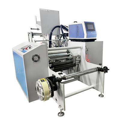 China Automatische 4KW-greesvaste aluminiumfolie-rewindmachine voor bakpapierfilmrol Te koop