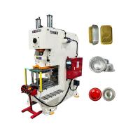 China Aluminum Foil Restaurant Takeout Container Making Machine with Pneumatic Power Source for sale