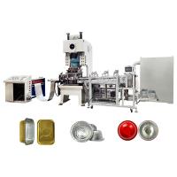 China Professional Automatic Aluminum Foil Container Making Machine For Take Away Lunch Box for sale