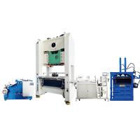 China Professional Automatic Aluminum Foil Container Making Machine For Take Away Lunch Box for sale