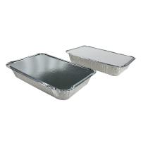 China Aluminium Foil Container Tray With Lid Custom Order Accepted HEIGHT Customizable for sale