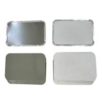 China Aluminium Foil Container Tray With Lid Custom Order Accepted HEIGHT Customizable for sale