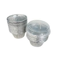 China Proper Disposable Cheesecake Cupcake Aluminum Foil Containers for Customizable Needs for sale