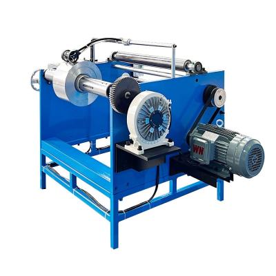 China Kleine huishoudelijke handmatige aluminiumfolie rollen terugspoelmachine met een capaciteit van 350 kg Te koop