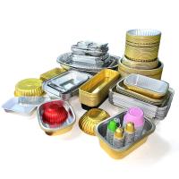 China Customized Smooth Wall Aluminum Foil Container for Proper and Guaranteed Baking for sale