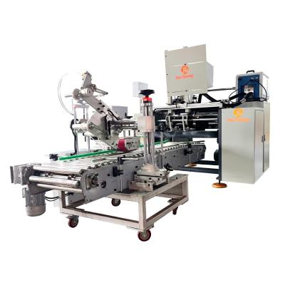 China Kortlabel- en warmlijmsysteem 4400*1500*2200mm Aluminiumfolie rollen terugwinden machine Te koop