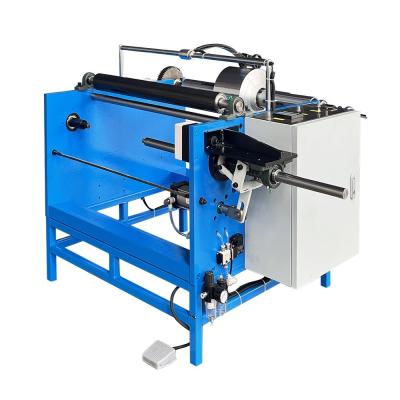 China Shisha aluminiumfolie rollen handmatige terugspoelmachine met 0,009 0,065 mm dikte Te koop