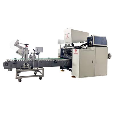 China Volledig automatische 4 spindels Cling Film Aluminium Foil Roll Rewinding Machine voor producten Te koop