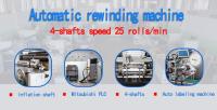 China Fully Automatic Aluminium Foil Rewinding Machine with Weinview Touch Panel and Usage for sale