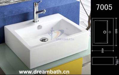 China Ceramic bathroom sink for sale