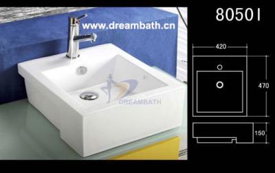 China Bathroom rectangular sink for sale