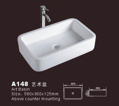 China White vessel sink for sale