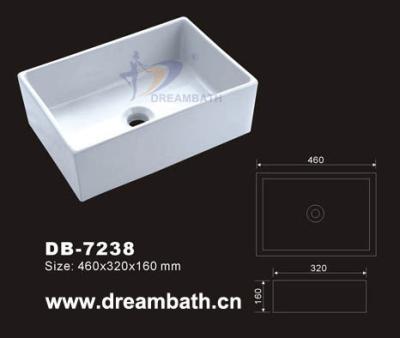 China Rectangular vessel sink for sale