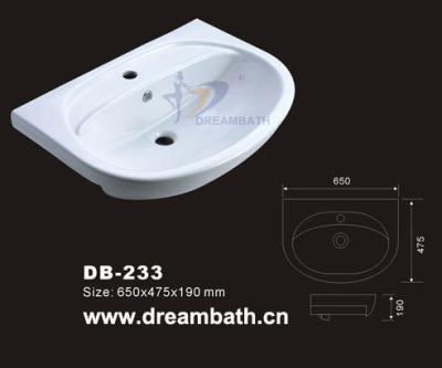 China Vessel bathroom sink for sale