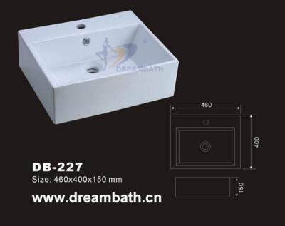 China Rectangular wash basin for sale