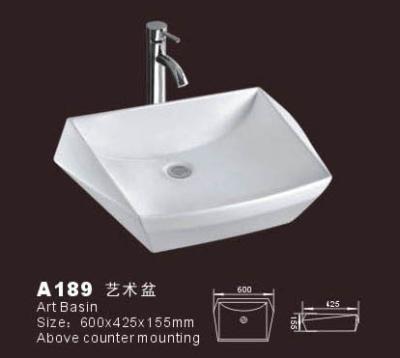 China White bathroom sink for sale