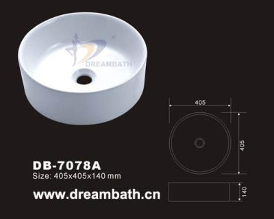 China Round ceramic sink for sale