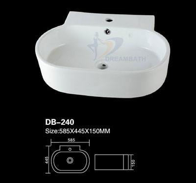 China Ceramic basin sink for sale