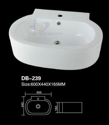 China Ceramic wash sink for sale