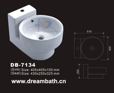 China Wall mount basin for sale