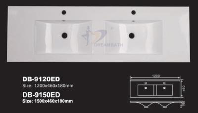 China Double bathroom sink for sale