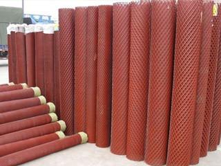 Cina RAL colora la maglia 50*100mm del piatto d'acciaio ampliato per il pozzo di fondazione che sostiene lo shotcrete in vendita