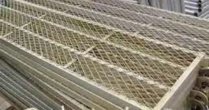Cina L'acciaio d'acciaio di Mesh Netting Footstep Platform Carbon dell'impalcatura ha espanto il metallo 40×80mm in vendita