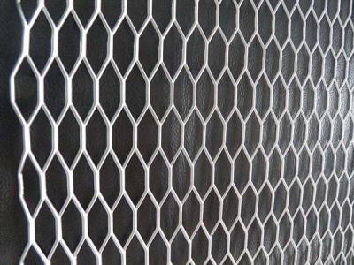 Cina Maglia d'acciaio esagonale operata isoscele, gambo equivalente Diamond Shape Metal Mesh di 4mm in vendita