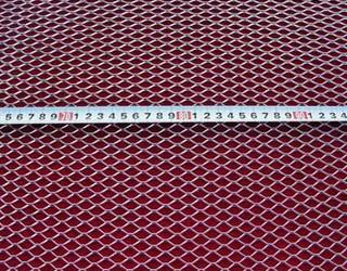 Cina Maglia ampliata spessa del nastro metallico di Diamond Hole Small 8mm in vendita