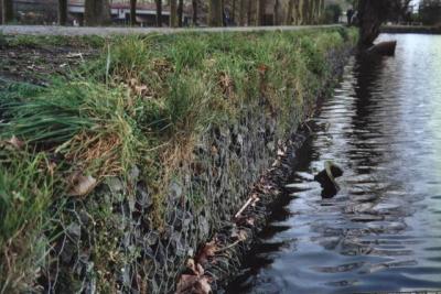 Cina controllo delle inondazioni esagonale di protezione di Mesh Gabion Bank Protection Slope del cavo di 4x1x0.5m in vendita