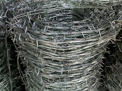 中国 防蝕電流を通された鋼鉄有刺鉄線の熱いすくいの一本鎖 販売のため