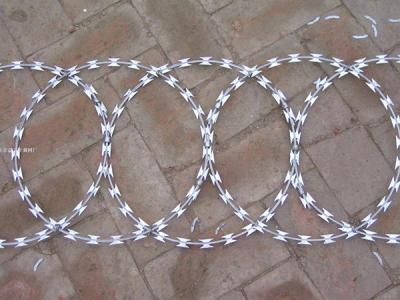 Cina Calibro a spirale galvanizzato della lama 14 di Bto 22 ad alta resistenza d'acciaio del filo spinato in vendita