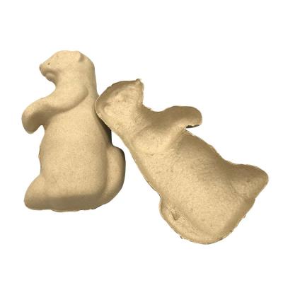 Cina Spessore d'imballaggio di carta biodegradabile sostenibile di 1mm con il vassoio dell'orso in vendita