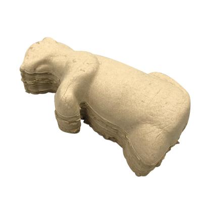 Cina Spessore d'imballaggio di carta biodegradabile sostenibile di 1mm con il vassoio dell'orso in vendita