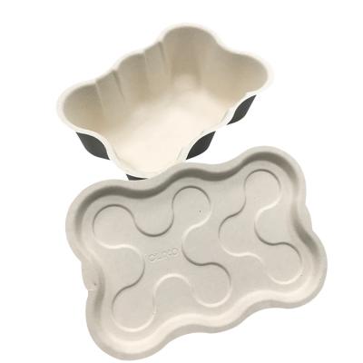 中国 猫プロダクトは利用できる生物分解性のCompostable ODMを包む皿をパルプにする 販売のため