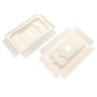 China Electronics Sugarcane Fiber Packaging , Oil Resistant Custom Molded Pulp for sale