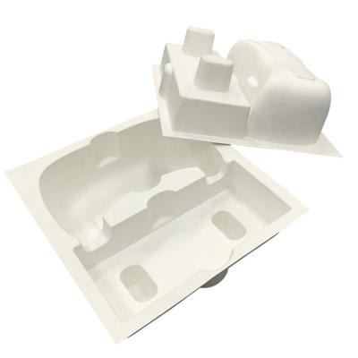 Cina Imballaggio modellato biodegradabile della cartapesta termoformato per i vetri di VR in vendita